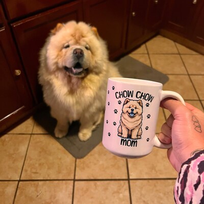 Bearded Dragon Lizard Cartoon Mug, Tropical Leaves Graphic Coffee Cup ...