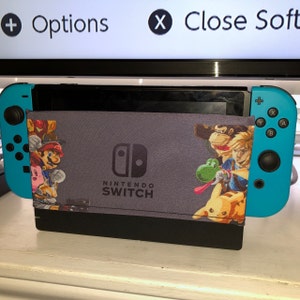 Custom Image Nintendo Switch Dock Sock Your Image on a Dock Sock Dock ...