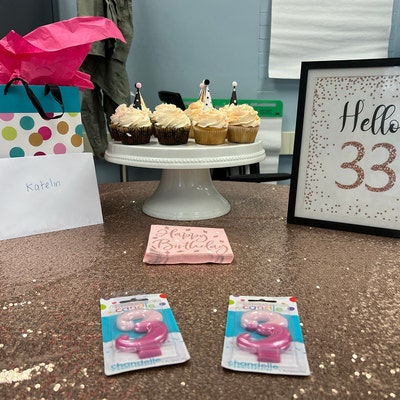 Hello 33 Sign, Cheers to 33 Years, 33rd Birthday Sign, 33rd Anniversary ...