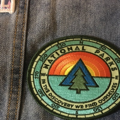National Parks Sunrise Patch - Etsy
