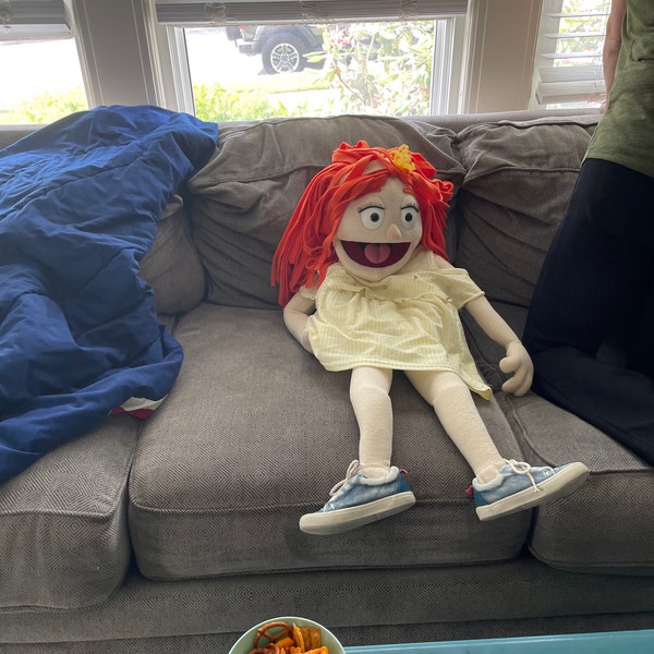 MUPPET Style PUPPETS Professional Hand Rod Puppet - Full Body - Etsy