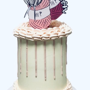 Pink Gin Cake Topper, Rose Gold Name and Age, Alcohol Cocktail Birthday ...