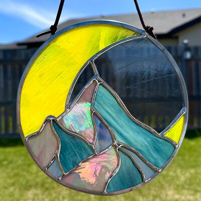 Rose Pattern Stained Glass Pattern DIY Stained Glass Pattern Pdf Flower ...