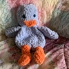 No-sew Ducky Mini Duck Snuggler Crochet PATTERN || Duck Amigurumi ...