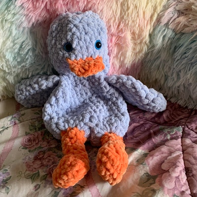 No-sew Ducky Mini Duck Snuggler Crochet PATTERN Duck Amigurumi Snuggler ...