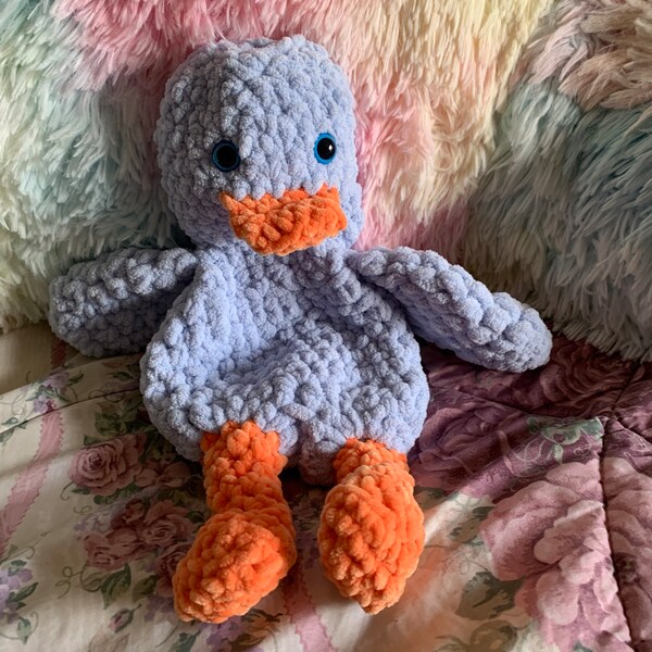 No-sew Ducky Mini Duck Snuggler Crochet PATTERN || Duck Amigurumi ...