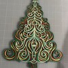 Christmas Tree 3D Zentangle Svg Files | Papercut for Cricut, CNC, Laser ...