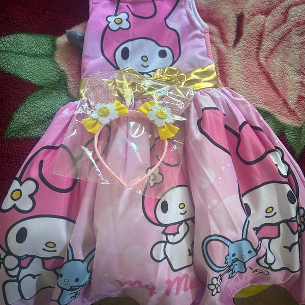 Princess Peach Dress - Etsy
