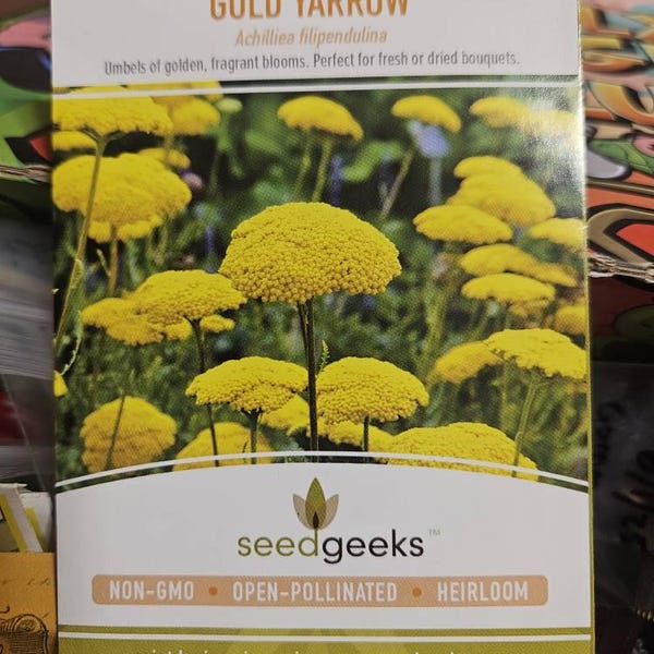 Liberty Garden Wildflower Seed Mix - Patriotic Seed Packets, Red, White ...