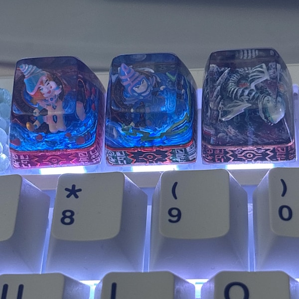 Handmade Koi Fish Keycap – Artisan Resin Keycap for Mechanical Keyboard ...