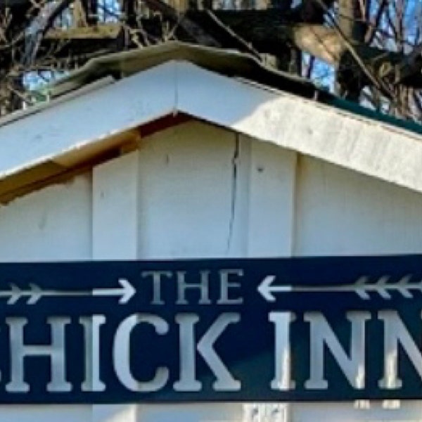The Chick Inn - 24" Wide X 6" Tall (standard) - Etsy