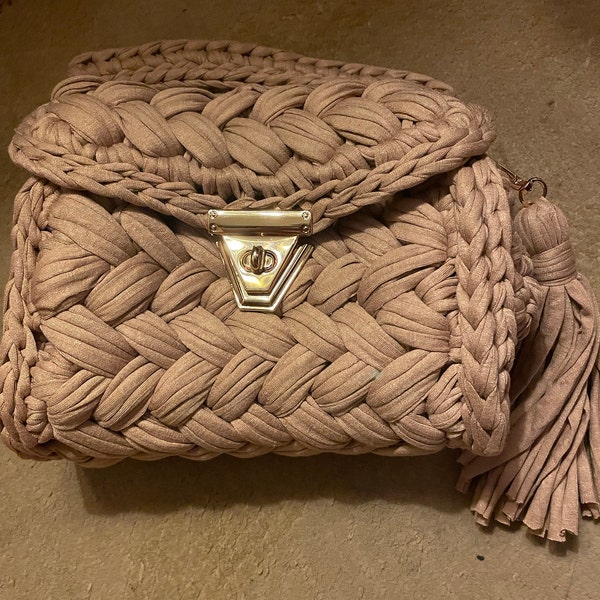 Capri Luxury Bag,premium Bag,handmade Crochet Knitted Bag Premium ...