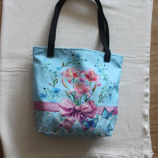 Fox Tote Bag Autumn Fall Tote Bag Fox Moon Forest Animal Tote With Fox ...