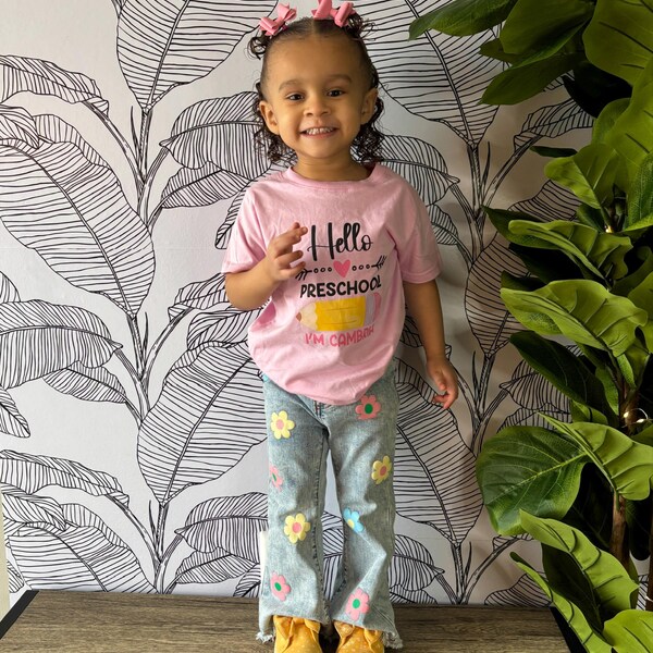Back to School Custom Kids Shirt, Personalized Back-to-school Gift ...