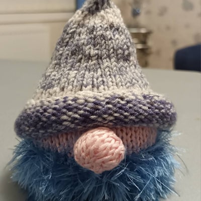 Gnome Gonk Chocolate Orange Cover Knitting Pattern - Etsy UK