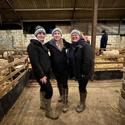 Women's Pooch Hat Dog Design Handwarmers Headband - Etsy