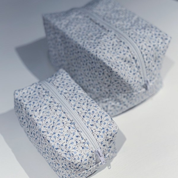 Makeup Bag Sewing Pattern | Toiletry Bag PDF Sewing Instructions ...