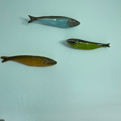 Handmade Ceramic Hanging Sardine - Etsy UK