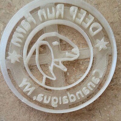 Custom Logo Cookie Cutter on Your Design or Photo. Personalized 3d ...