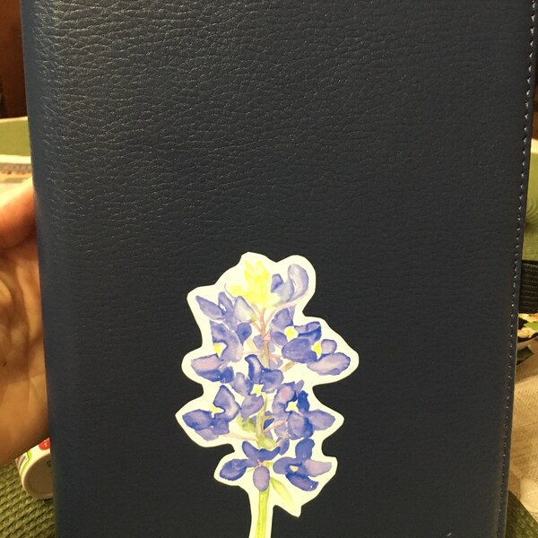 Bluebonnet Vinyl Sticker - for Water Bottles and Laptops - Etsy