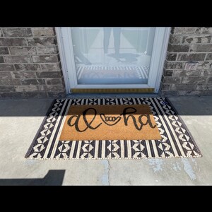 Aloha Shaka // Welcome Mat // Home Decor // Door Mat // Hawaii Decor ...