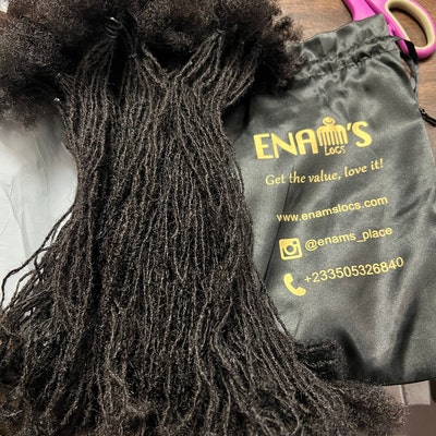 Extra Small Loc Extensions 0.15-0.2cm.x 10 Locs per Bundle. 100% Afro ...