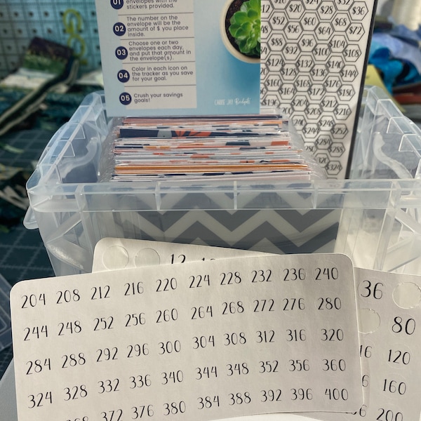 10K Savings Challenge Kit | Money Saving Challenge | 100 Envelope ...