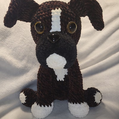 Boxer Crochet Pattern, Crochet Boxer, Boxer, Crochet Pattern, Amigurumi ...