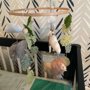 Solar System Mobile Crib Felt Planets Mobile Nursery Astronaut | Etsy