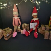 Christmas Elf Sized Elfazon Boxes amazon Elf Prop Idea Digital Download ...