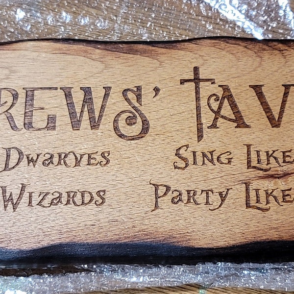 Personalized Dnd Rustic Dice Sign - Nat20 Nat1 - Dungeons and Dragons ...