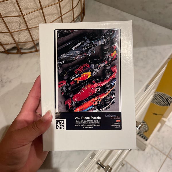 Puzzle (110, 252, 520, 1014-piece), Formula 1 Puzzle, Sports Puzzle ...