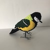 Crochet Realistic Bird Titmouse PATTERN in English Tutorial PDF DIY ...