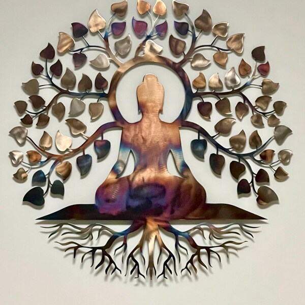 Spiritual Wall Art, Buddha Metal Wall Art and Decor , Zen Art, Great ...