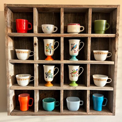 9 Cubby Hole Reclaimed Wood Cubby - Etsy