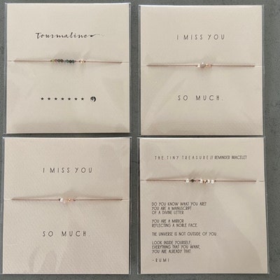 Friendship Bracelet Multi Bead and Stone Reminder Bracelet - Etsy Canada