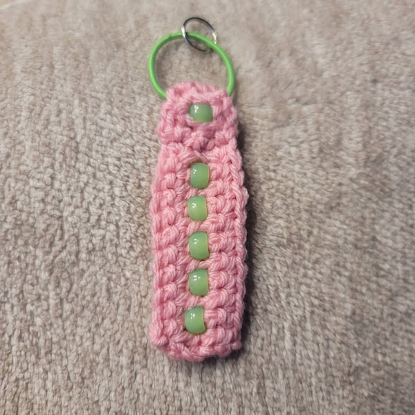 Beaded Fidget Keychain Crochet Pattern: Beginner Friendly, No Sew (PDF ...