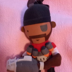 Team Fortress 2 Imaginary People 5.5 Plush Blu or Red Heavy Plushie TF2 ...