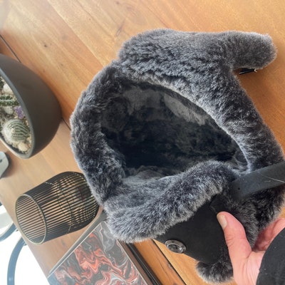Fur Hat Ushanka Leather Trapper Hat Bomber Chapka Wintermützen ...