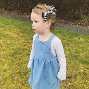 Baby Pinafore Dress Pattern, Apron Dress Sewing Patterns Pdf, Girls ...