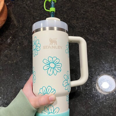 Stanley Stickers, Flowers Decals Sheets, Stanley Accessories, Tumbler ...