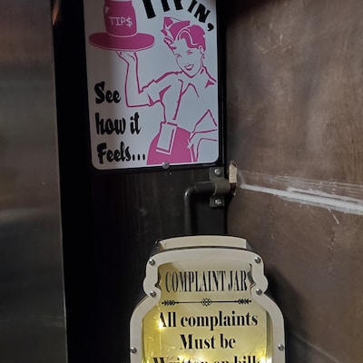 Tip Jar Complaint Jar Sarcastic Funny Wood Bank Tip Box - Etsy