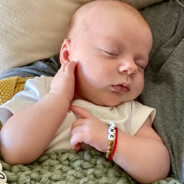 Newborn Red Protection Bracelet With Three Knots Gift for Infant Baby ...