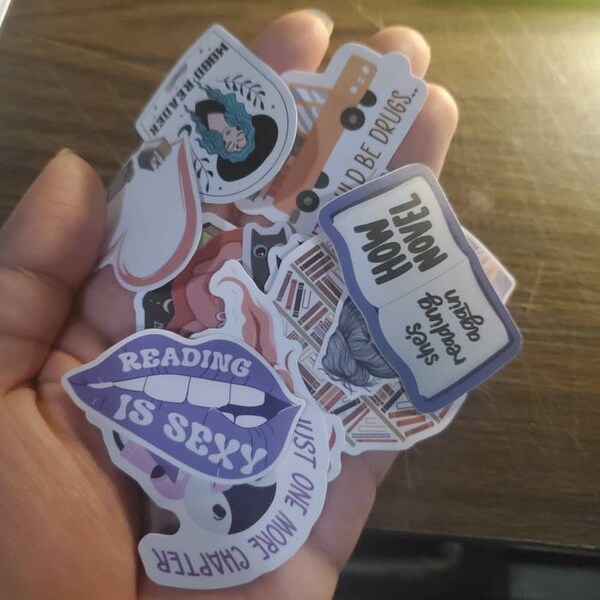 Reading Grows the Garden Sticker, Bookish Sticker, Book Lover Gift ...