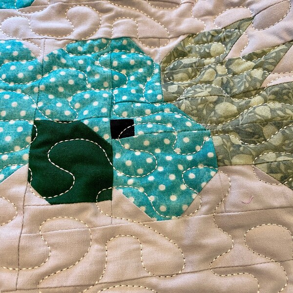 Stipple Quilt Block Machine Embroidery Design. Stipple Quilting ...