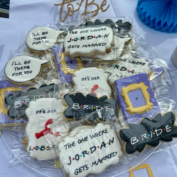 Friends Inspired Cookies - Etsy