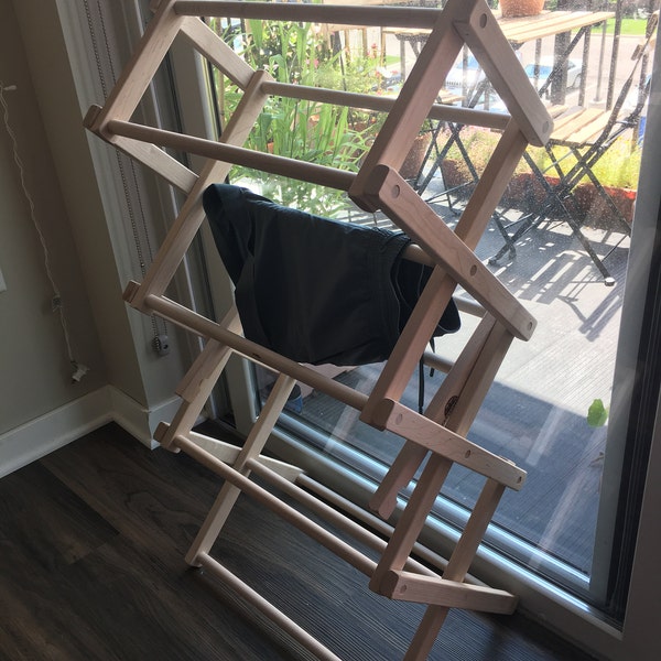 Small Wood Drying Rack,clothes Drying Rack for Laundry Drying Rack for ...