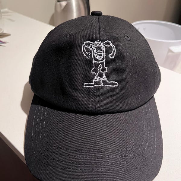 Personalised Vintage Cap , Embroidered Cotton Dad Hat With Custom ...