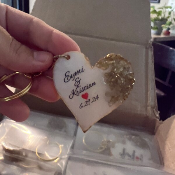 Wedding Keychain Favors Keychain Favors in Bulk Keychain Favors for ...