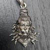 925 Silver Hanumanji Gada Pendant | Hindu Religious Jewelry | Lord ...